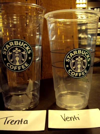 Starbucks Secret Size Trenta Starbucks Secret Menu